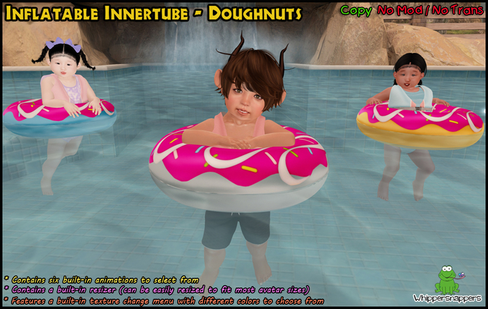 Second Life Marketplace - ! Whippersnappers ! - Inflatable innertube ...